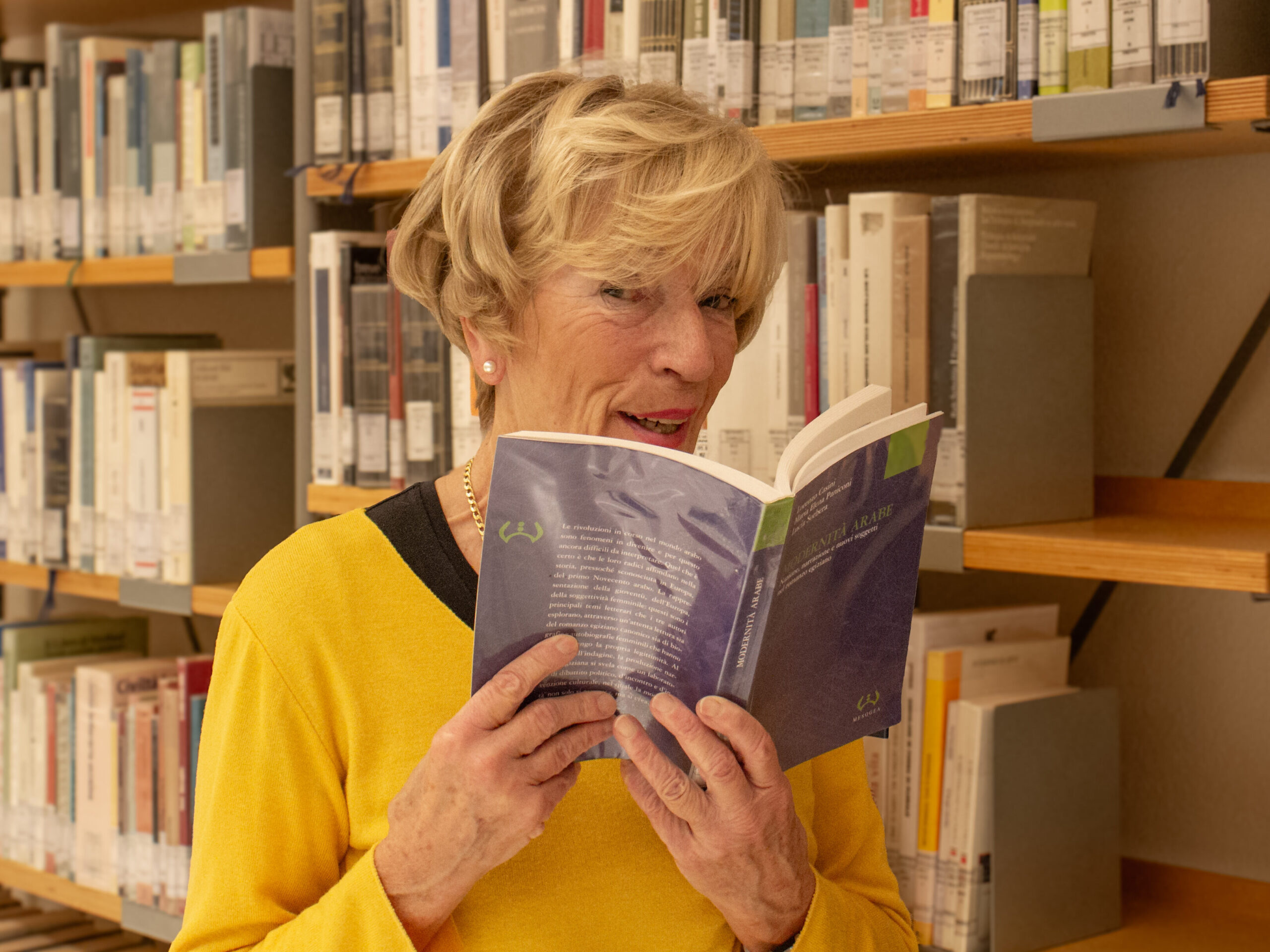 Dopo 40 anni all’Fbk ora Karin è volontaria come animatrice del gruppo ...