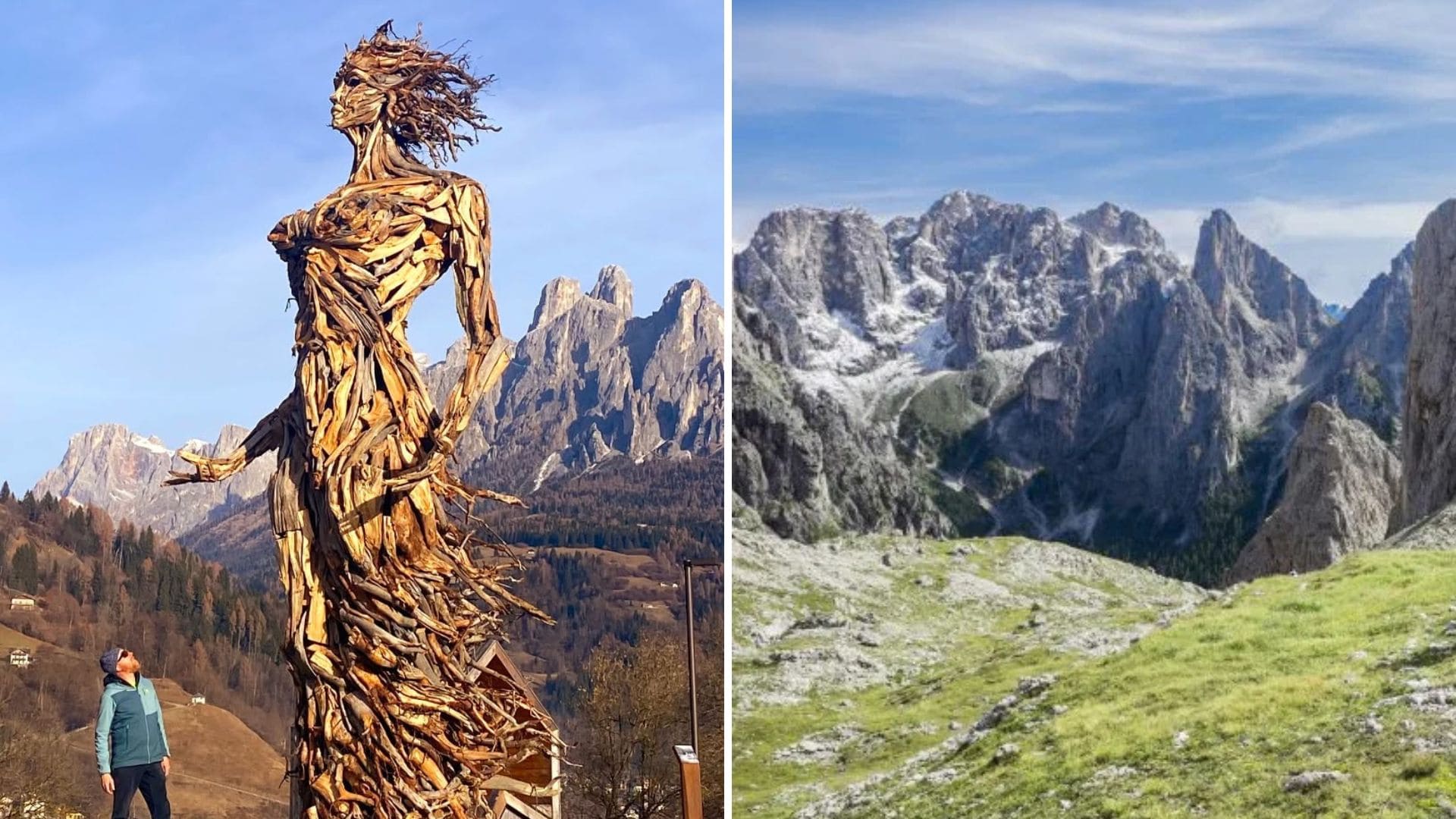 Ecco la Guàna del Primiero, la nuova opera di Marco Martalar fatta con ...