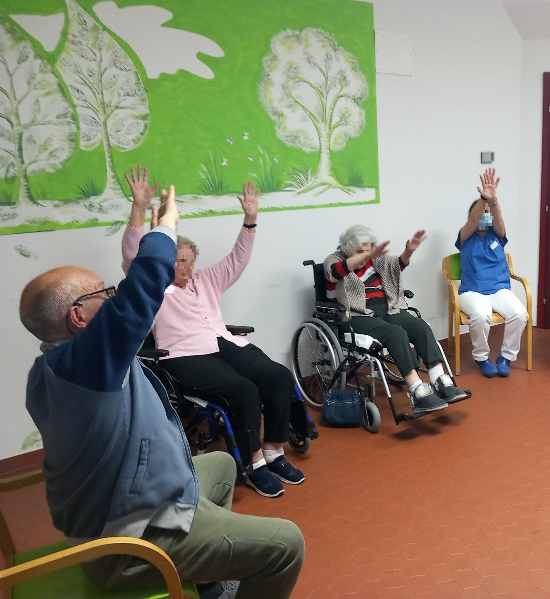 All’Apsp di San Gaetano gli ospiti praticano il judo (o quasi)