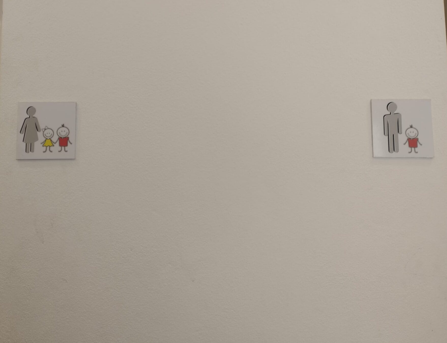 In bagno con papà solo i figli maschi, ma con la mamma entrambi. I ...