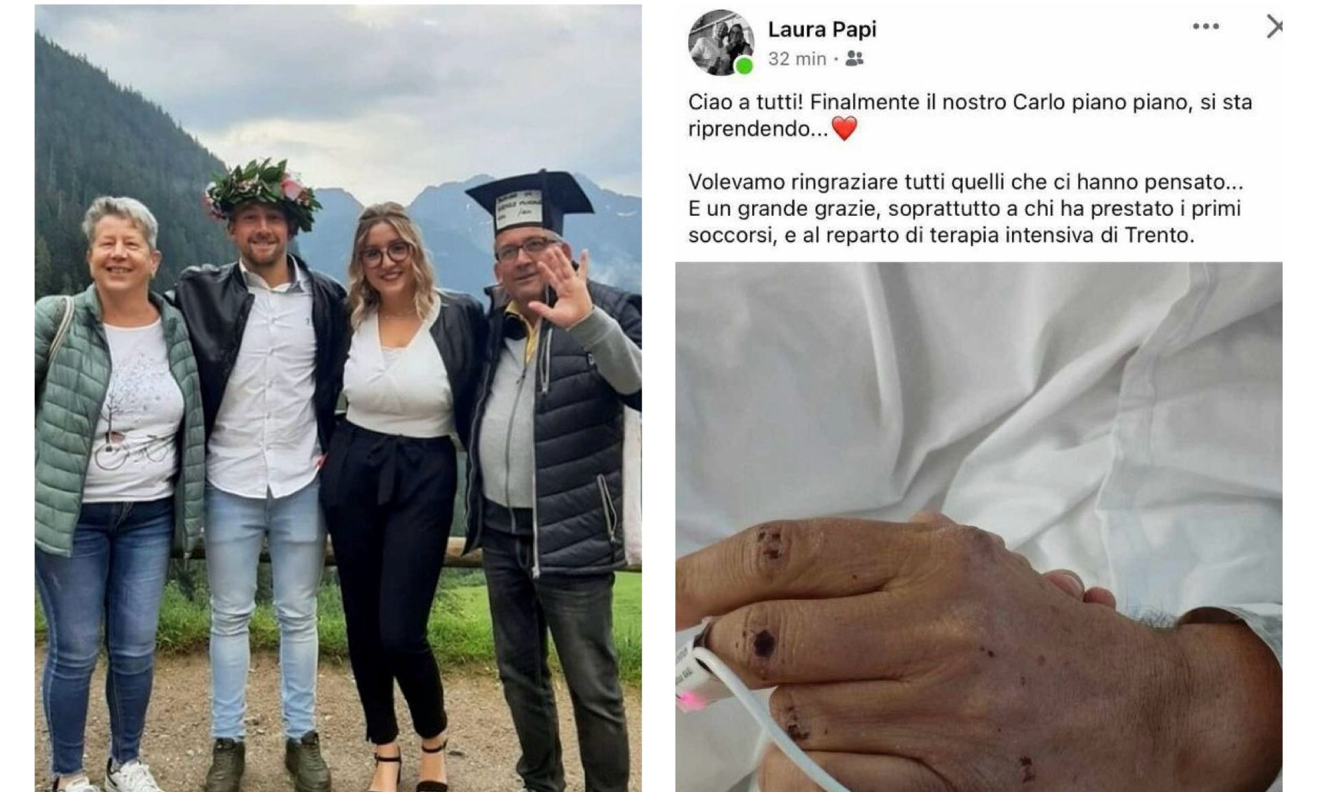 Andrea Papi, due anni fa la morte: a Caldes il ricordo. E la comunità ...