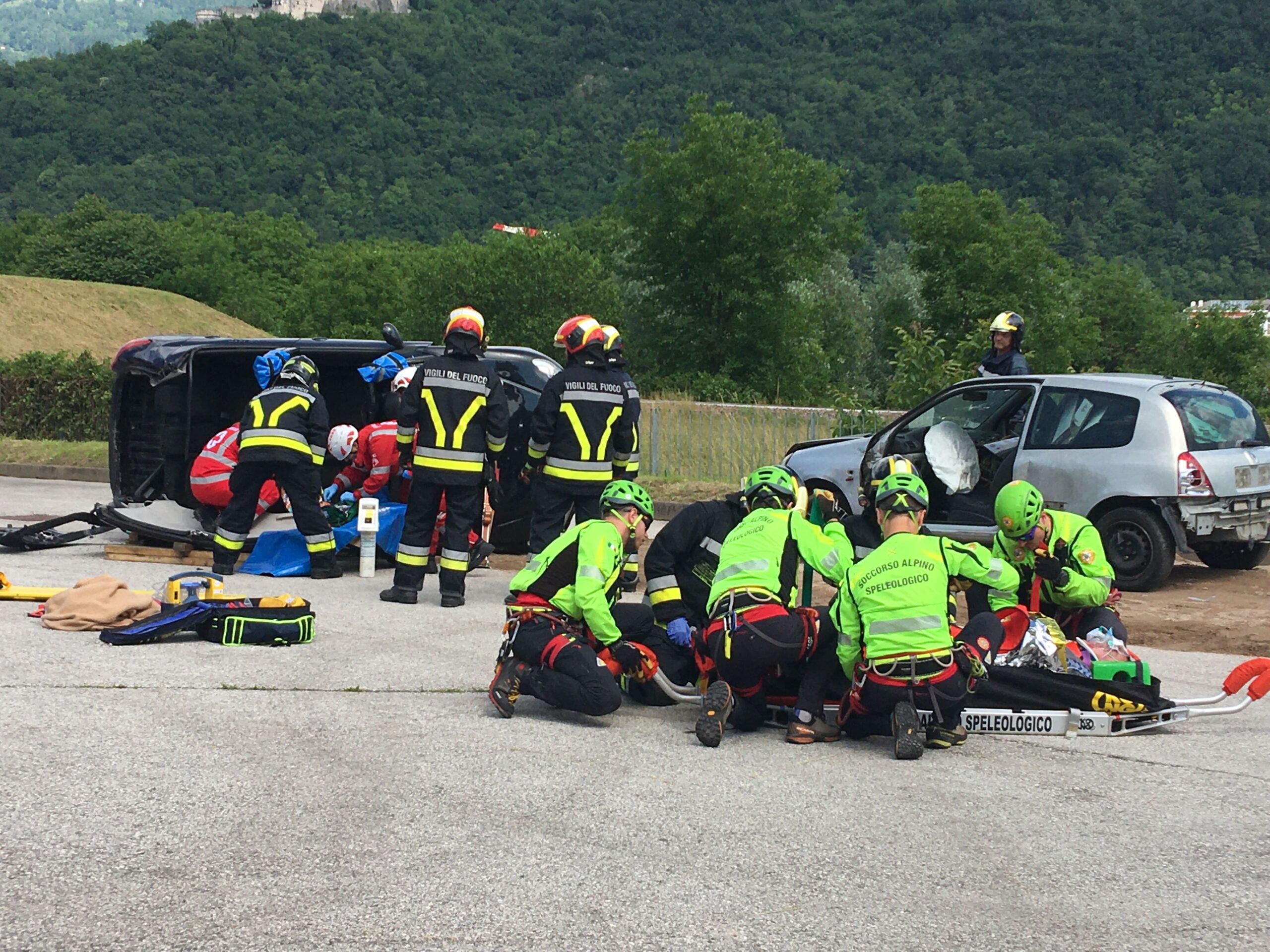 La protezione civile tra festa, esercitazioni e celebrazioni a Borgo ...