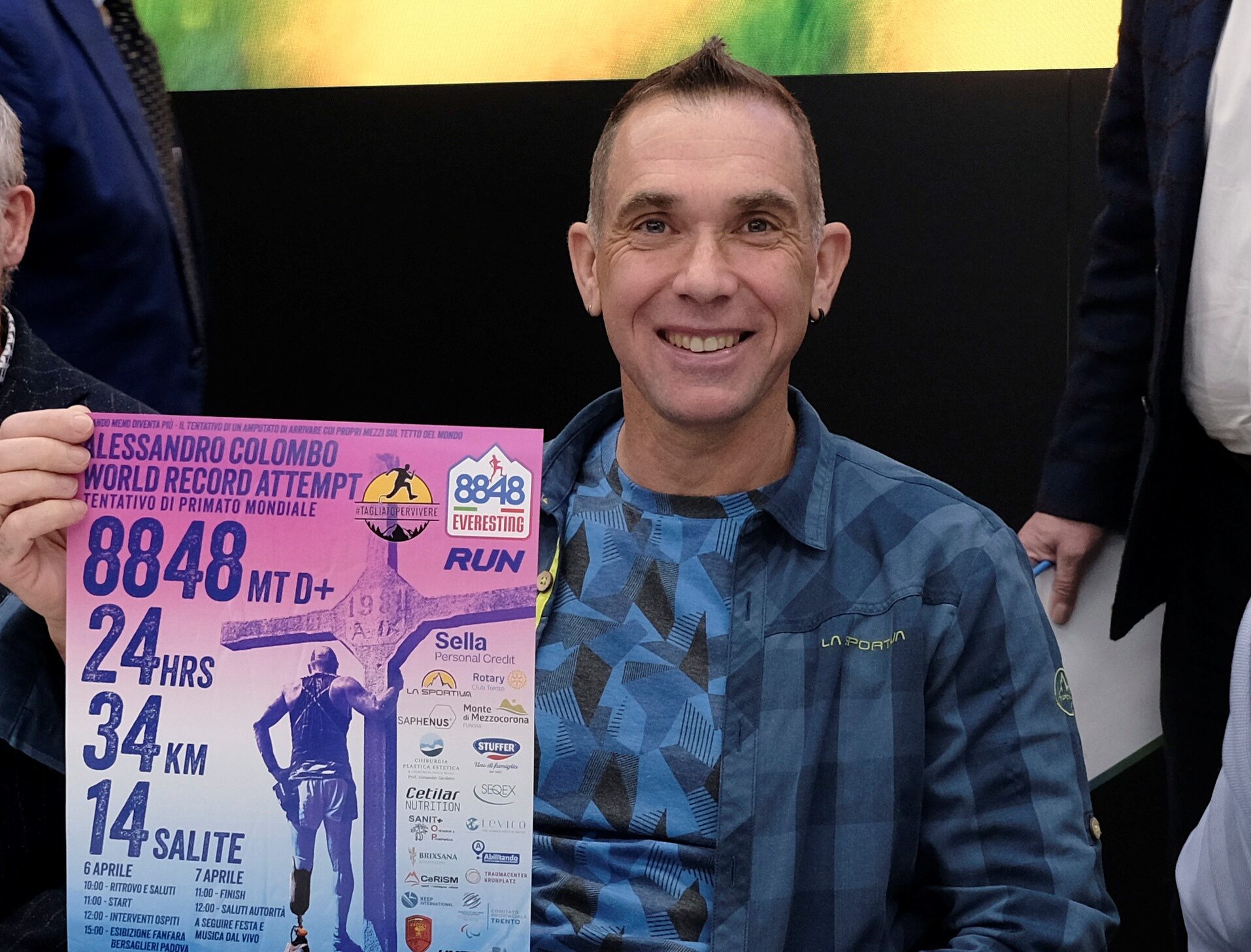 Quattordici salite al Monte di Mezzocorona, Colombo percorrerà l ...
