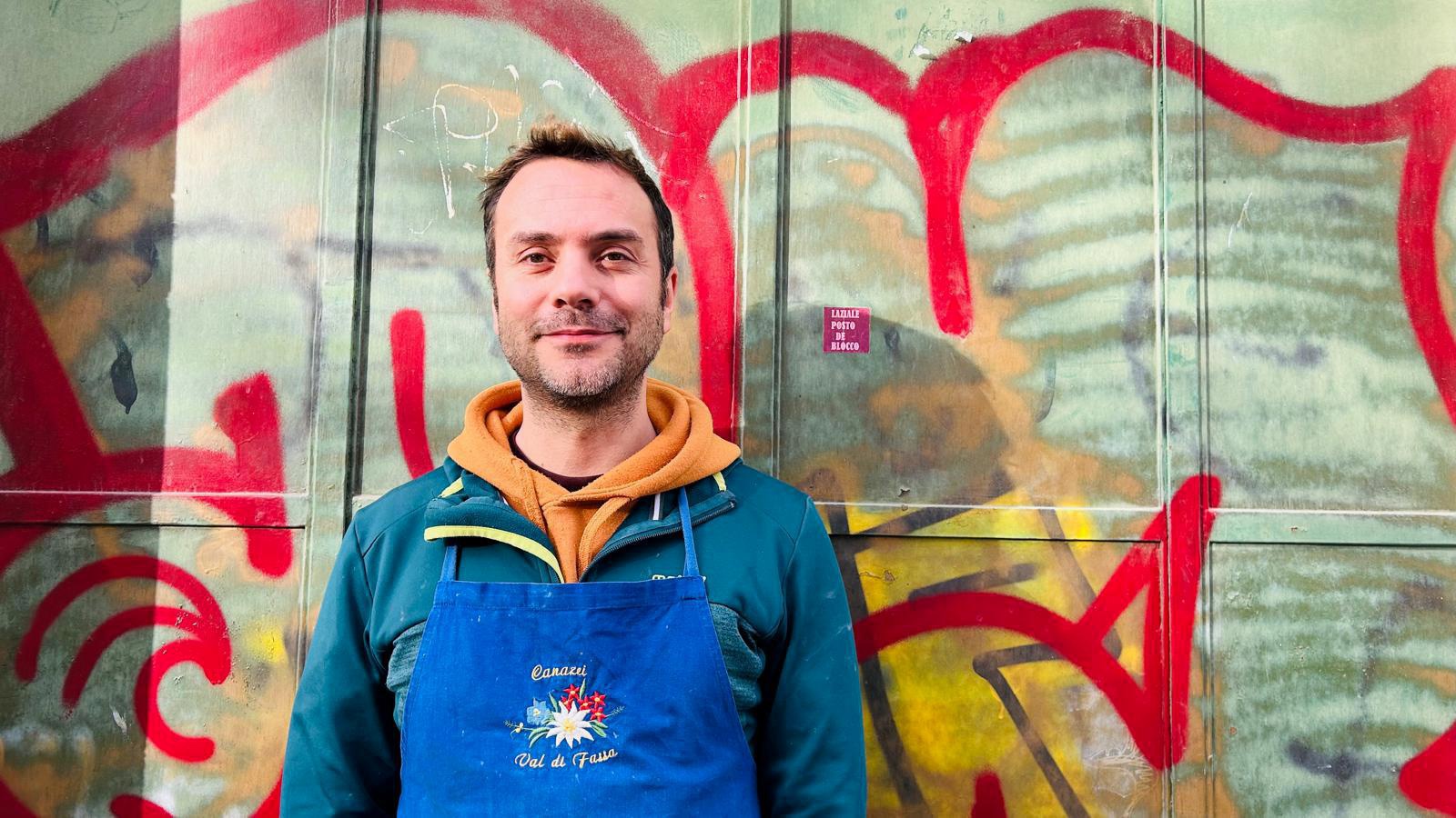 Dalla Val di Fassa a Roma, l’artista David Romelli: «Con i fiori ...