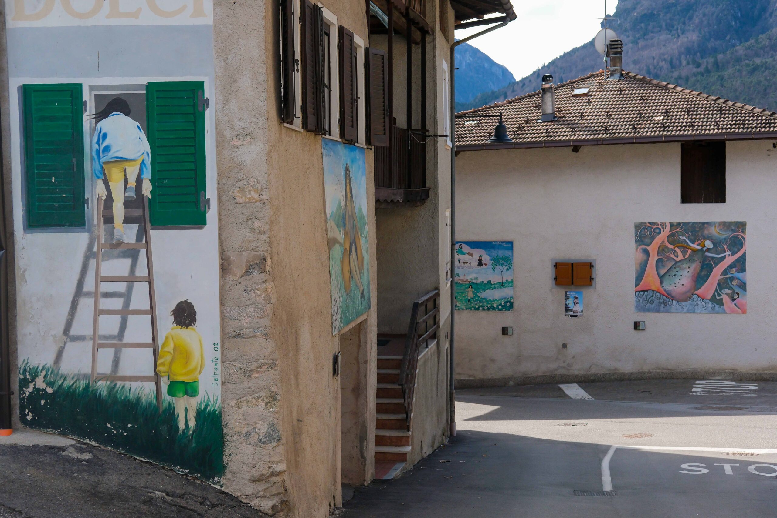 Balbido, paese di arte e bambini: oltre 50 murales e nascite in ...