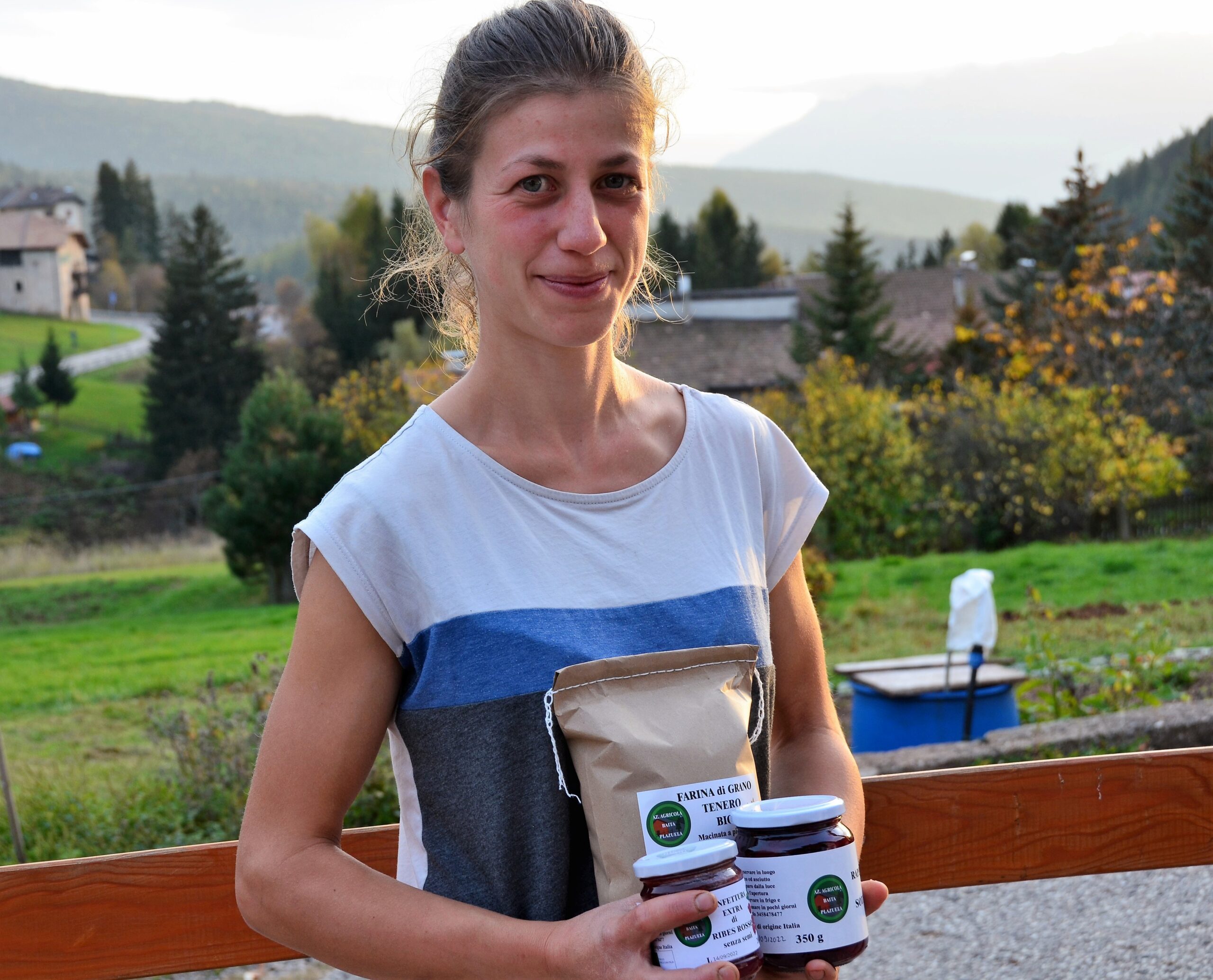 A Ruffré l’agricoltura resiliente di Jessica «La mia vita è qui»