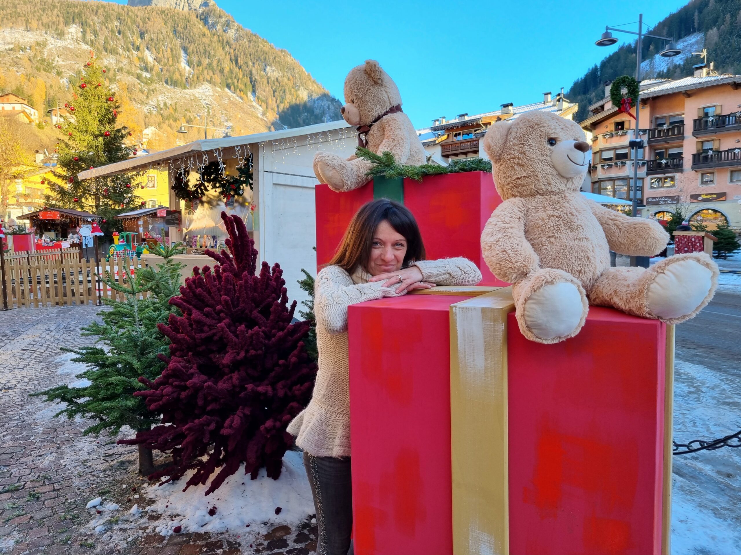 Alessandra, la flower designer che ha decorato la val di Fassa