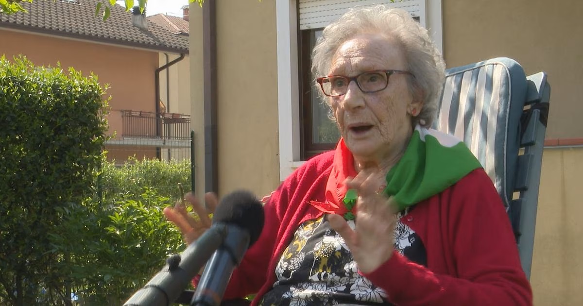 La partigiana Tosca Giordani: «Vestita di rosso nel 1946 votai per la ...